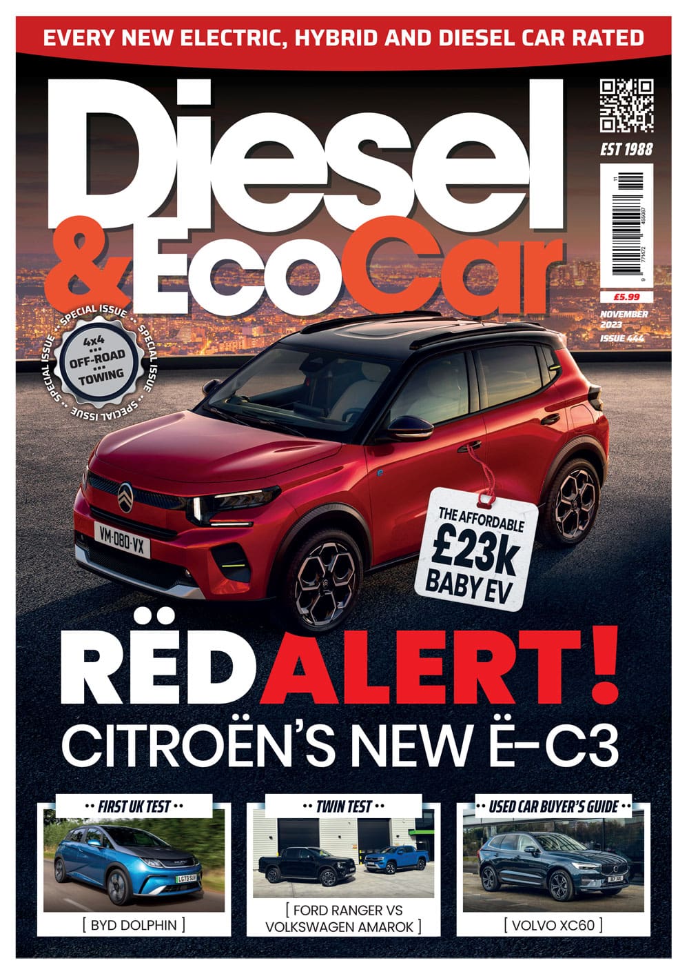 Dieselandecocar Magazine Diesel And Eco Car Issue 444 November 2023